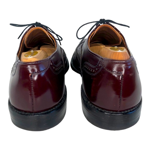 Allen Edmonds | Shoes | Allen Edmonds Lloyd Burgundy Leather Wingtip ...